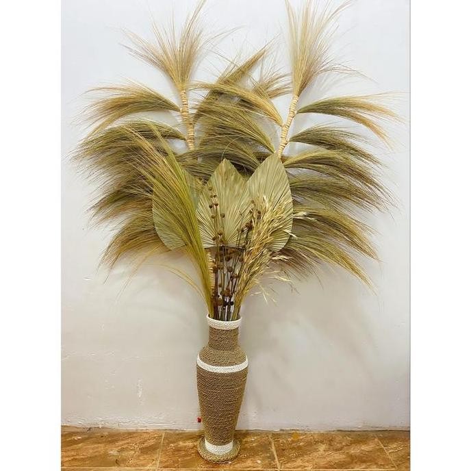 Jual Paket Jumbo dan Vas Bunga Modern Palem 20 cm 3 biji | Shopee Indonesia