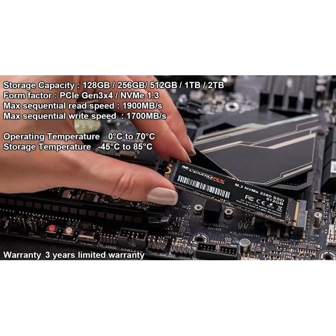 Jual HARGA DISC - VenomRX SSD M2 NVME / SATA 2TB 4TB PCIe GEN3x4 2280 ...