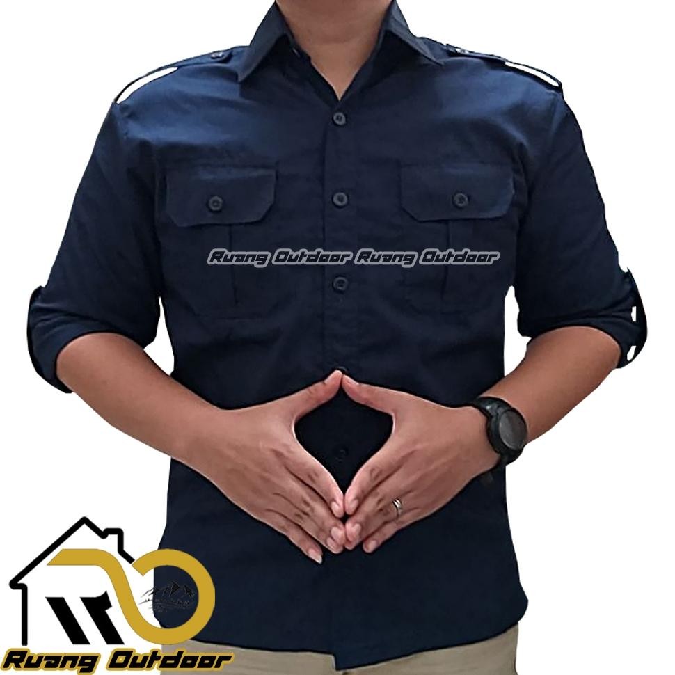 Jual Re27 VE29 h-4 Oz67 Baju Kemeja Pdl Pdh Lapangan Lengan Panjang - Pakaian Atasan Seragam ...