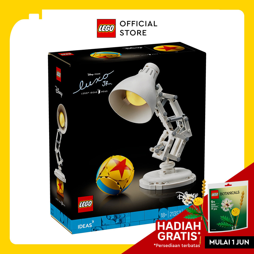 Jual LEGO Ideas 21357 Disney Pixar Luxo Jr. (613 Pieces) Mainan Susunan ...