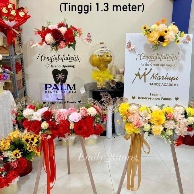 Jual (Ready) Papan Bunga Akrilik Bloom Box Acrylic Congratulation Grand ...