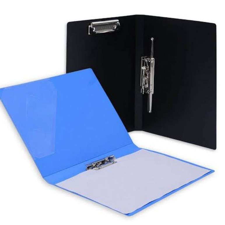 Jual BAOKE CLAMP FOLDER CLIP FILE MAP PLASTIK JEPITAN BESI AST | Shopee ...