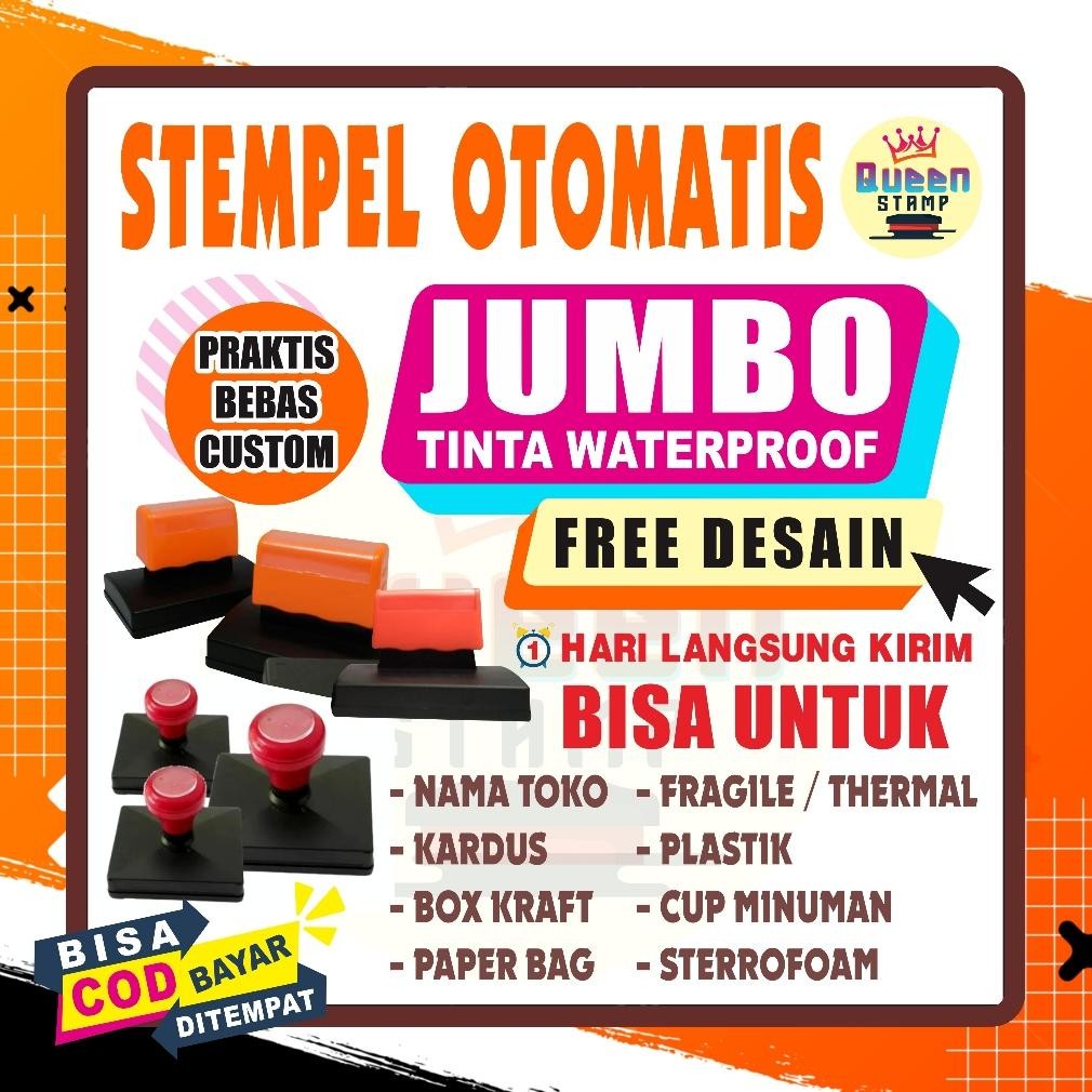 Jual Stempel Custom / Stempel Jumbo / Stempel Plastik / Kertas ...