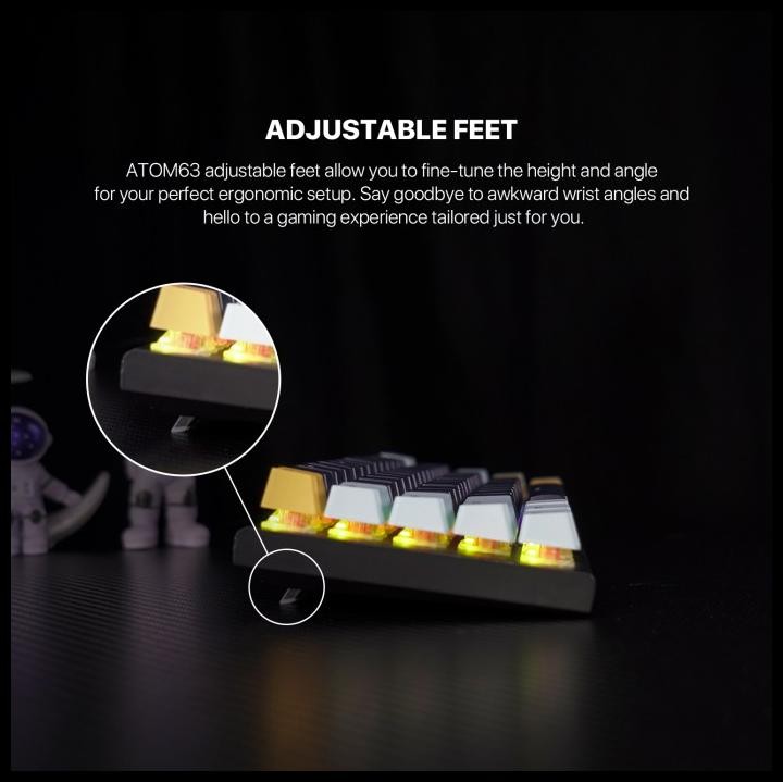 Jual Fantech Atom63 Atom-63 Mk874V2 Mizu Edition Wired Mechanical ...