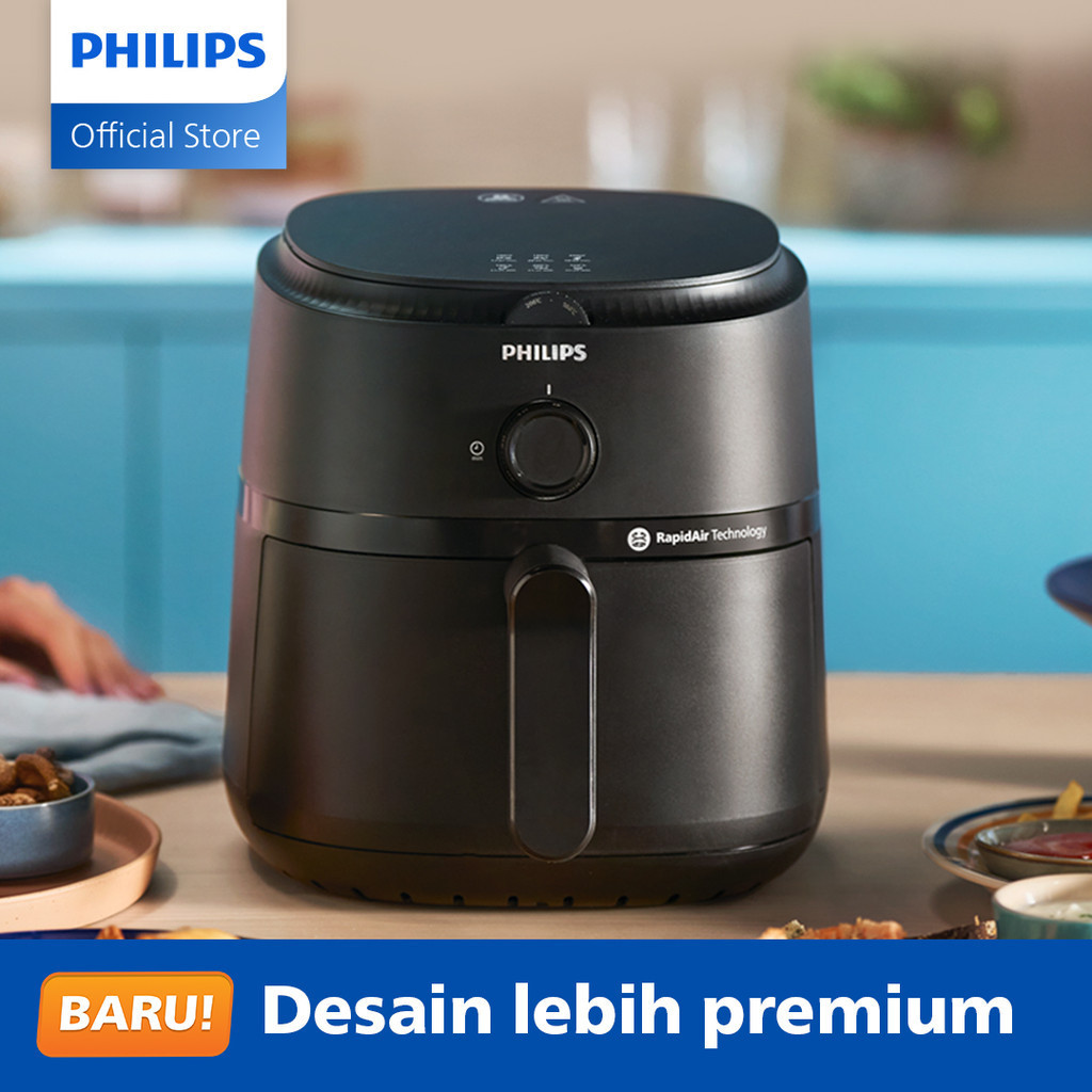 Jual Philips Airfryer NA 120/00 4.2 L Air Fryer Low Watt Philips Terbaik | Shopee Indonesia