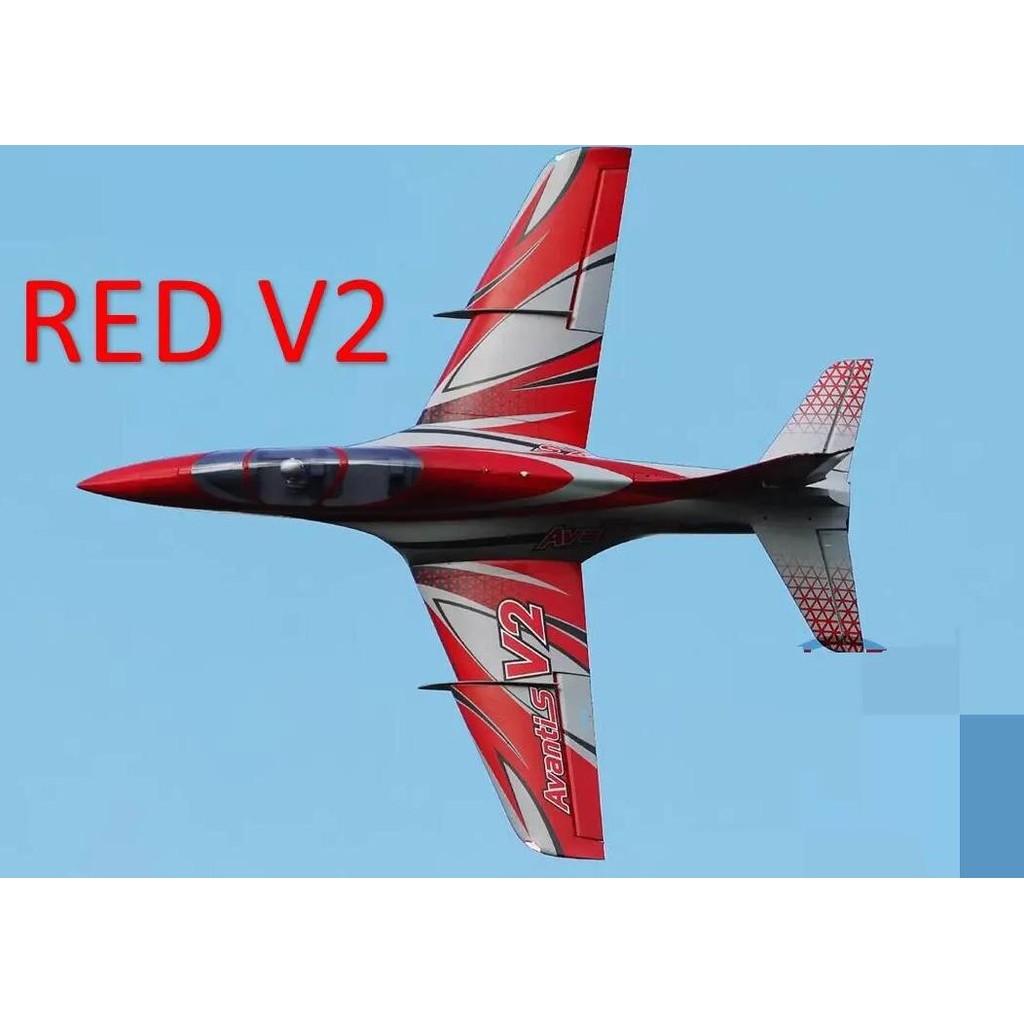 Jual New Freewing Rc Airplane Avanti S V2 80Mm Pnp And Kit With Servo ...