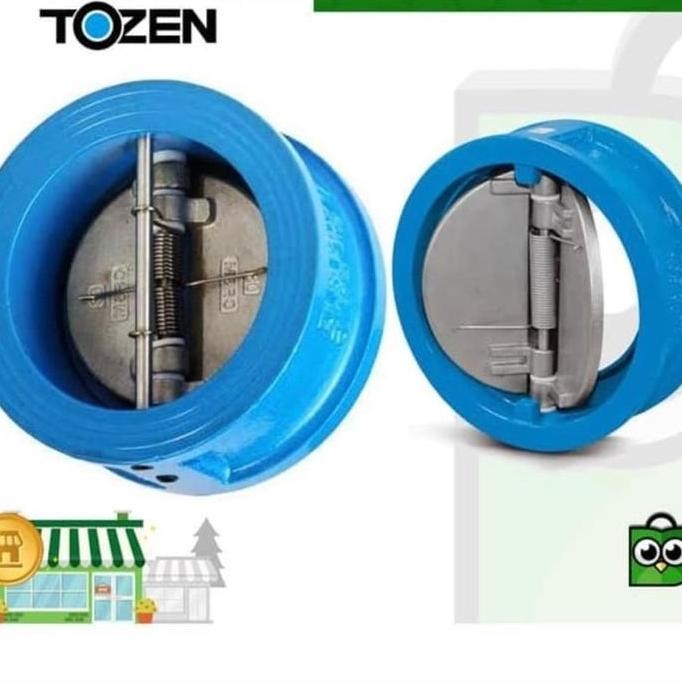 Jual Wafer Check Valve Cast Iron Jis 10K 3" Inch Tozen Perlengkapan ...
