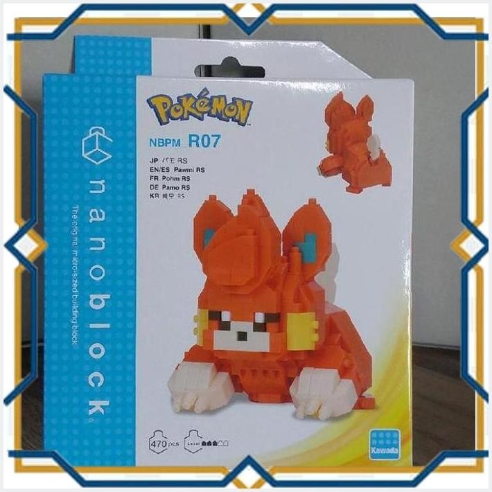 Jual [yen] nanoblock r07 pokemon pawmi rs 22903 isi 470pcs [original nanoblock] | Shopee Indonesia