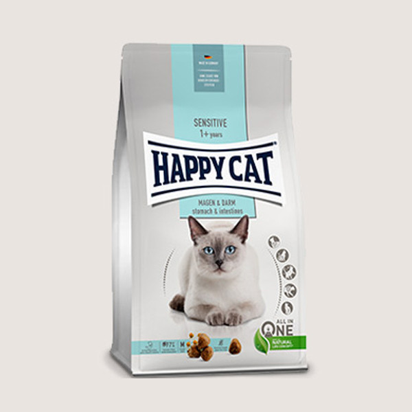 Jual happy cat sensitive 4 kg stomach and intestines (70597) | Shopee ...