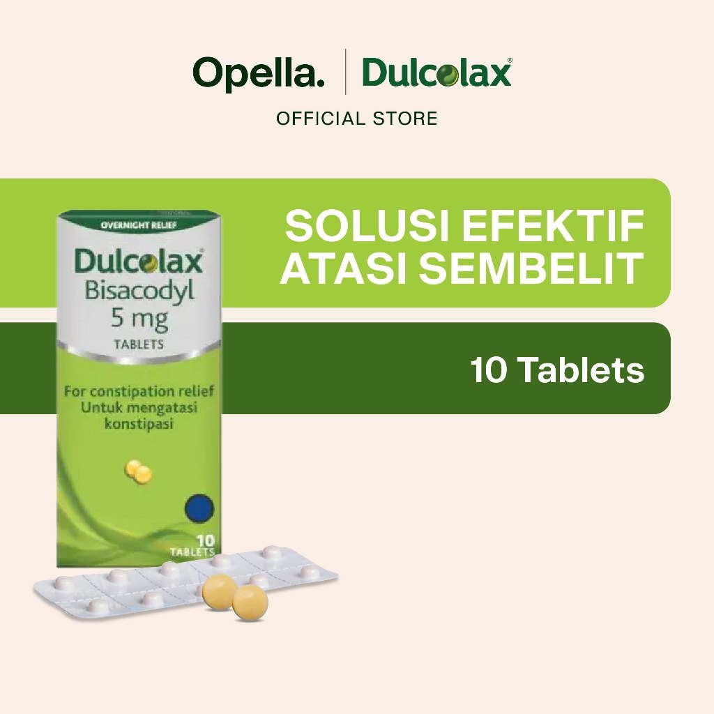 Jual Dulcolax 5mg Isi 10 Tablet - Obat untuk Mengatasi Sembelit ...