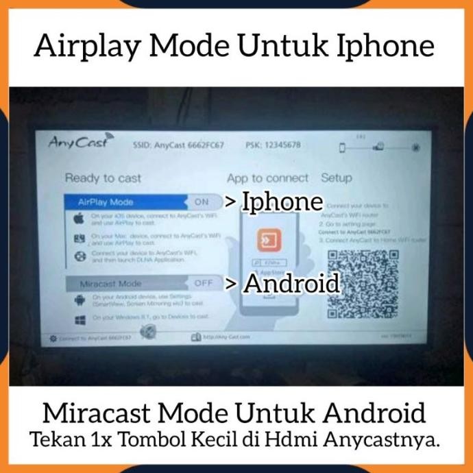 Jual [Expert] [COD] ANYCAST DONGLE SCREEN MIRRORING / ALAT PENYAMBUNG ...