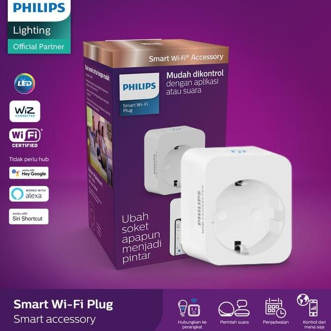 Jual Philips Wi-Fi Smart Plug (Stop Kontak Wifi) | Shopee Indonesia