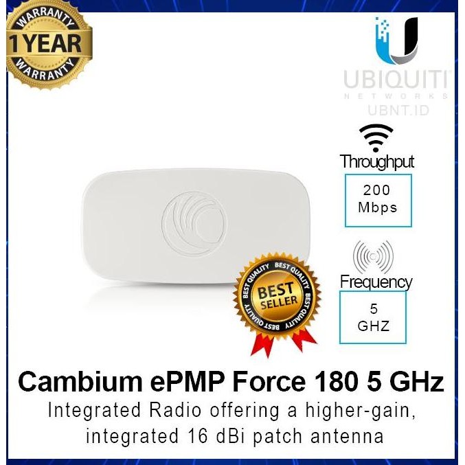 Jual Cambium Epmp Force 180 Subscriber Module 5 Ghz New Stok | Shopee Indonesia