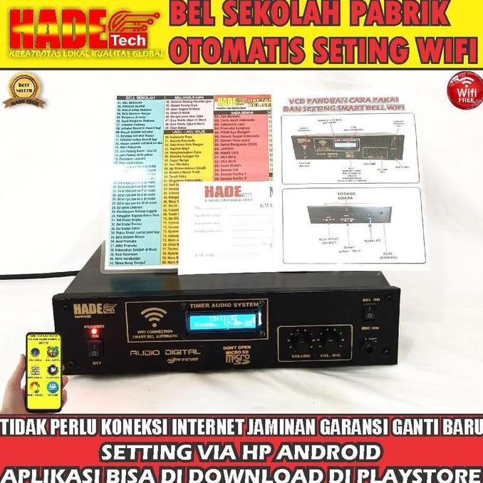 Jual Bel Sekolah Otomatis Seting Android Wifi New Stok | Shopee Indonesia