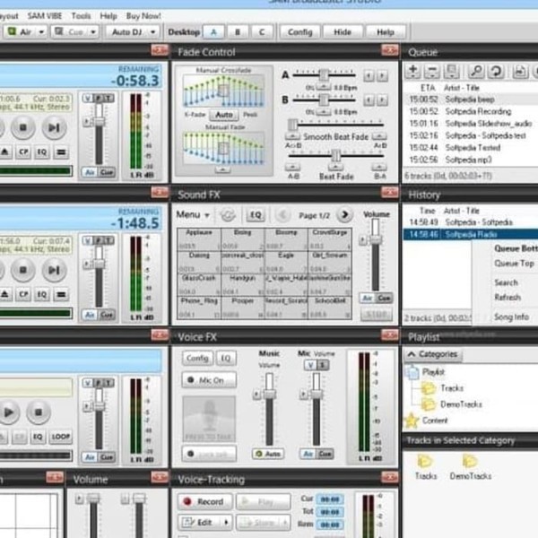 Jual Sam Broadcaster Pro Full Version Software Radio Broadcast Work ...