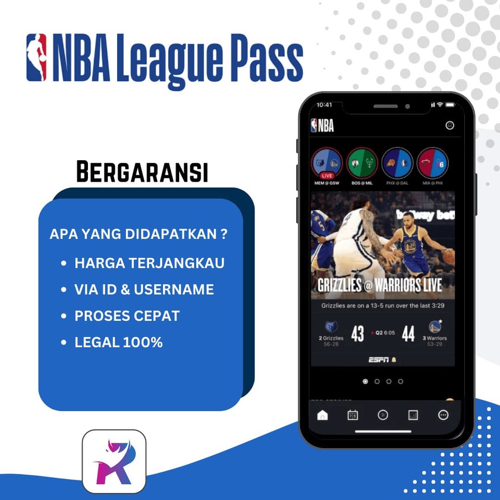 Jual NBA League Pass Premium 1 Tahun Full Garansi (Proses Tercepat Buka ...