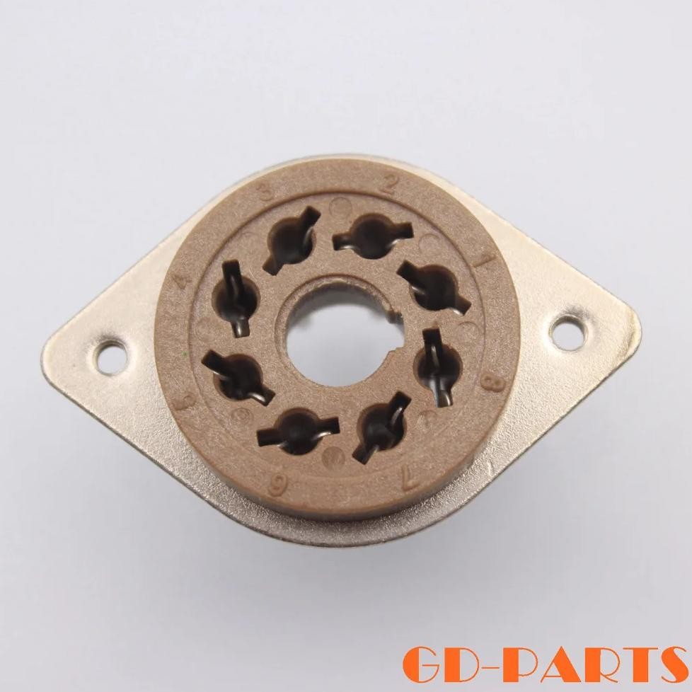 Jual 8Pin Octal Electron Tube Socket Base For EL34 KT88 6V6 GZ34 6550 ...