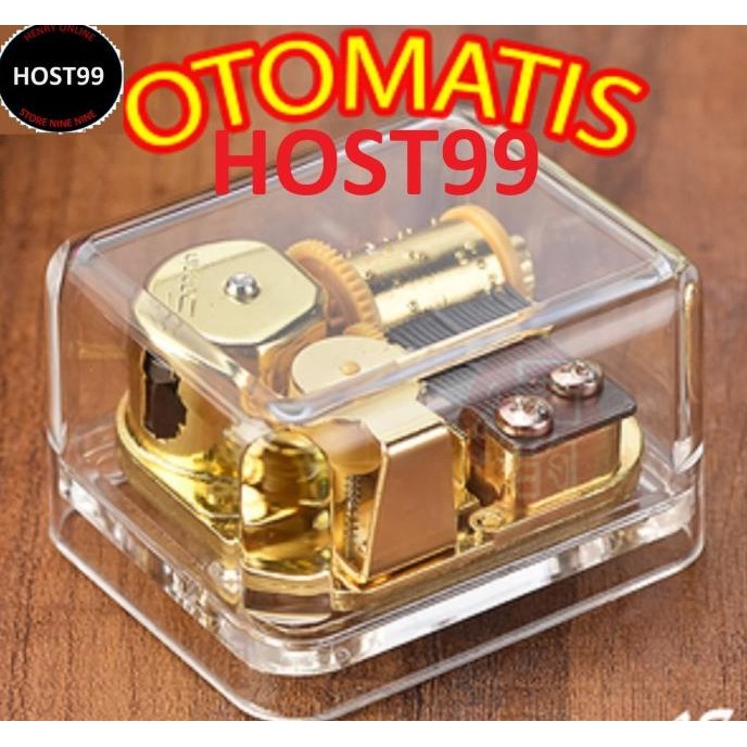 Jual Kotak Musik Klasik Otomatis Music Box Classic Automatic Happy ...