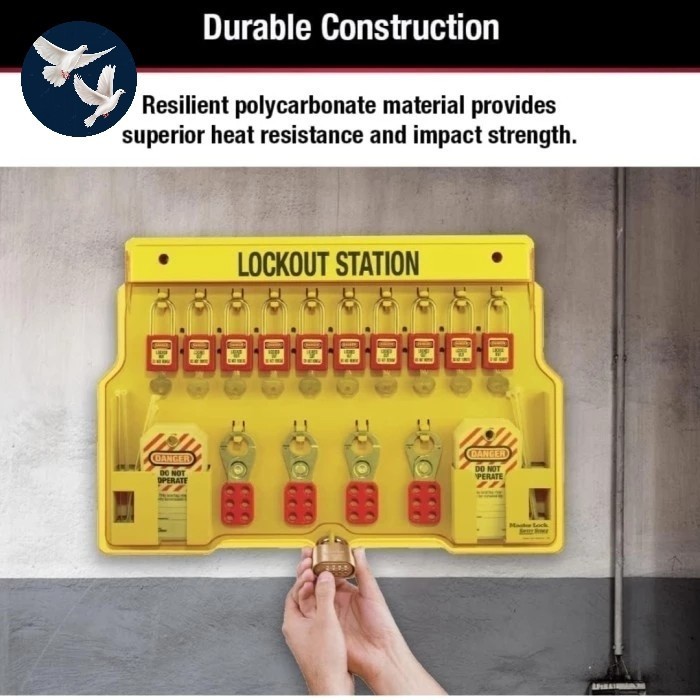 Jual PROMO! Filled Lockout Tagout Station 10 Padlocks | Shopee Indonesia