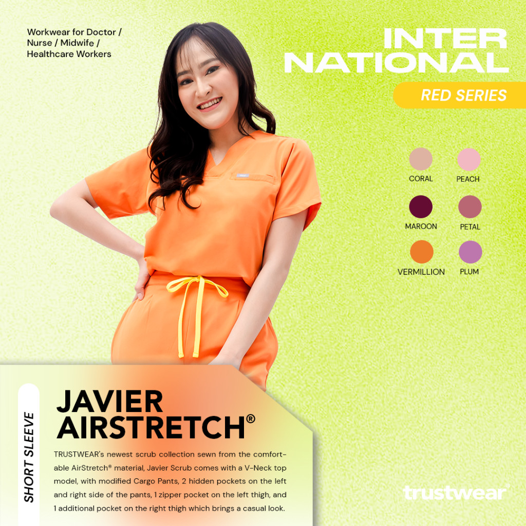 Jual [Scrubs Javier] Doctor`s Scrub/Set OKA OK Perawat/Dokter Lengan ...