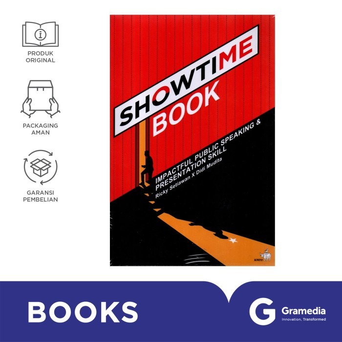 Jual BUKU SHOWTIME BOOK IMPACTFUL PUBLIC SPEAKING AND PRESENTATION ...
