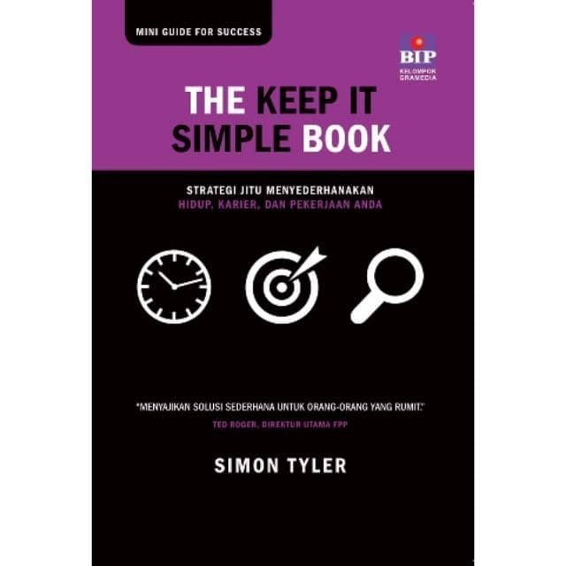 Jual BUKU THE KEEP IT SIMPLE BOOK SIMON TYLER | Shopee Indonesia