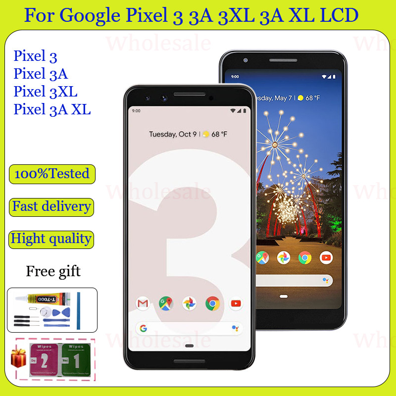 Jual Original For Google Pixel 3 3A 3A XL LCD Display Touch Screen ...