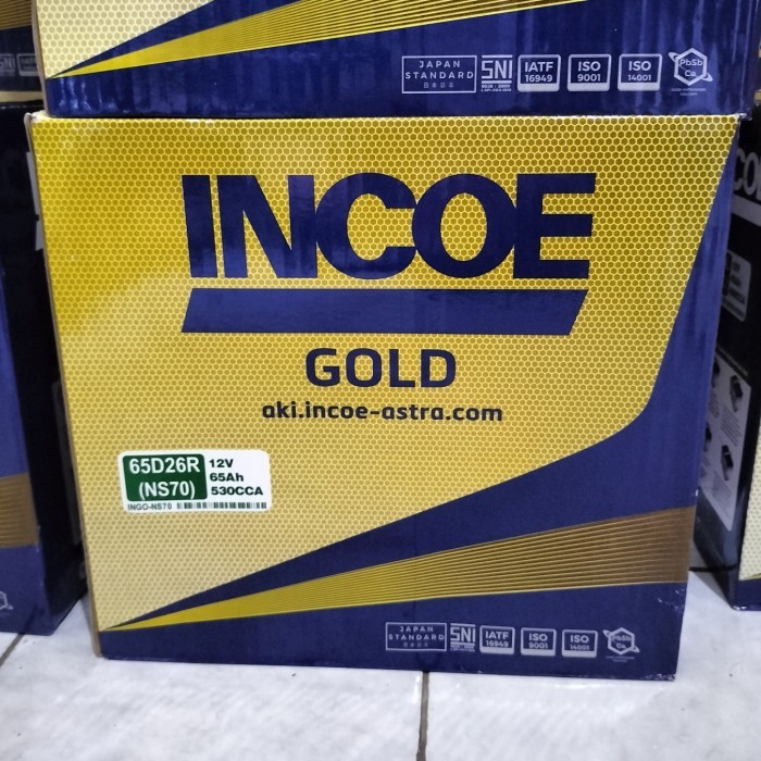 Jual Aki Mobil Toyota Kijang Lgx Ns70 Incoe Gold Aki Basah | Shopee Indonesia