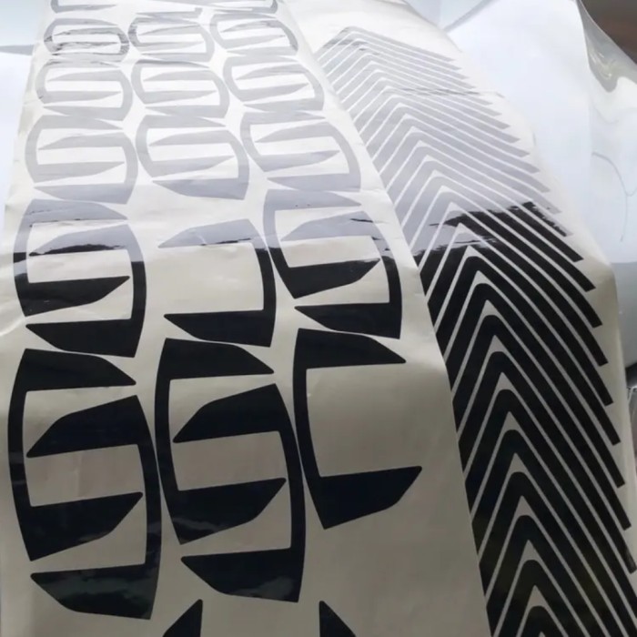 Jual Tebaru sticker stiker velg ori black New Pajero Sport 2022 ...