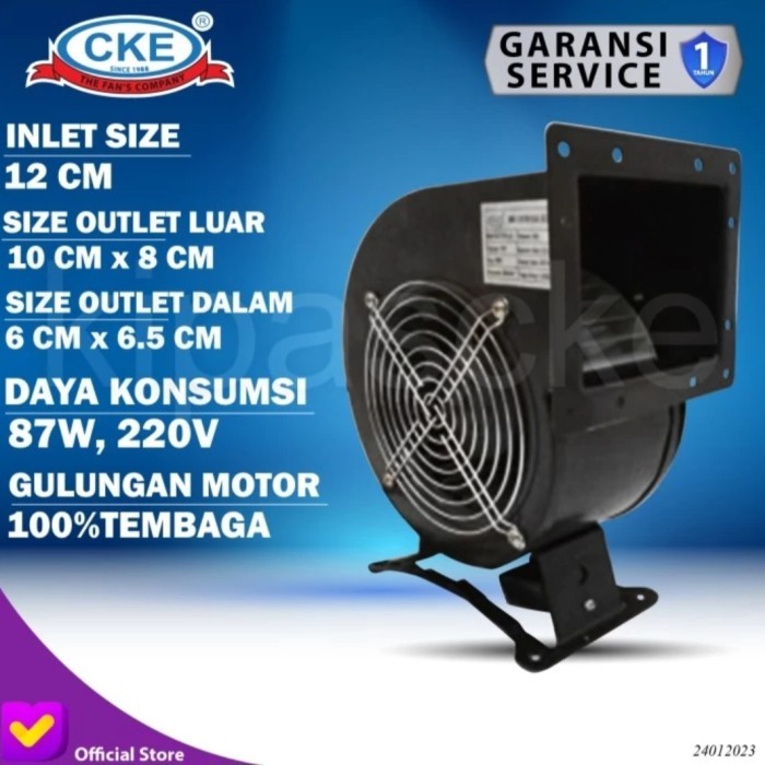 Jual Centrifugal Blower 87 Watt 2600 Rpm 220 Volt Blower Hisap Blower ...