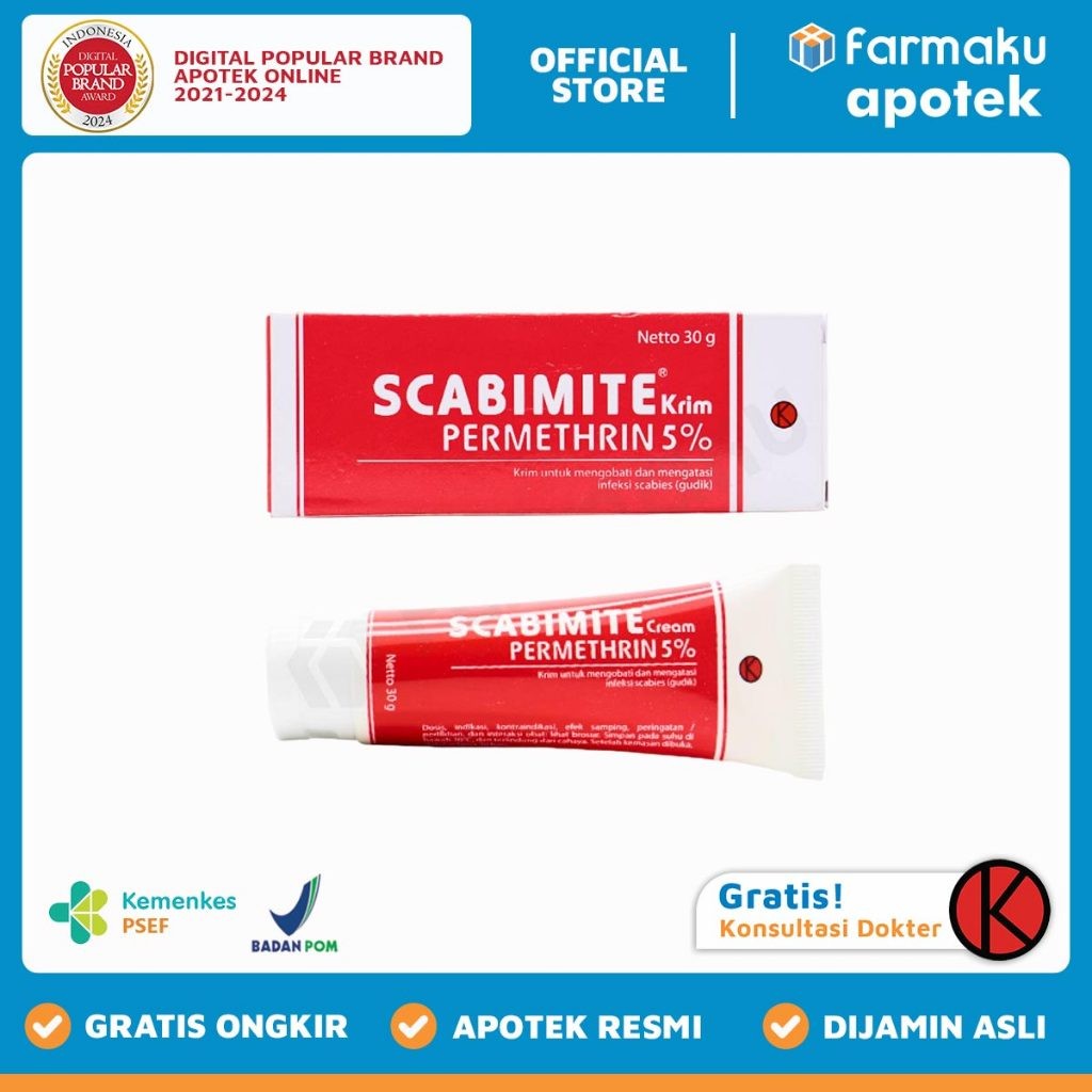 Jual Scabimite Cream 30 gr - TMG | Shopee Indonesia