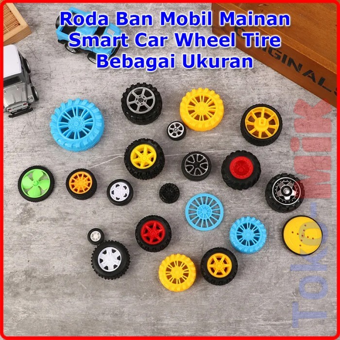 Jual Macam-macam Roda Ban Mobil Mainan Smart Car Wheel Motor | Shopee ...
