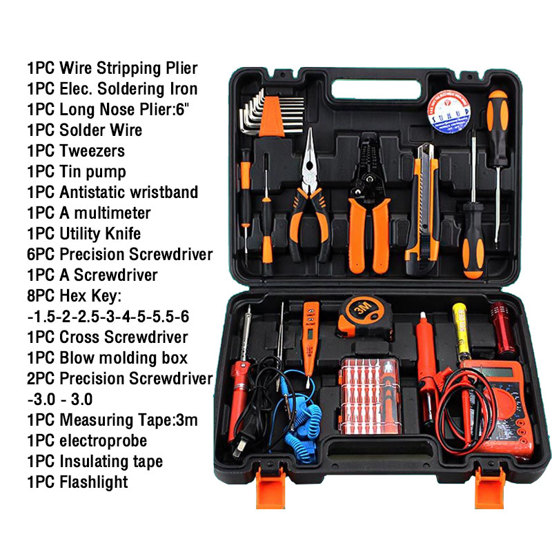 Jual Paket Solder Listrik Iron Automatic 60 Watt Set /Paket Solder ...