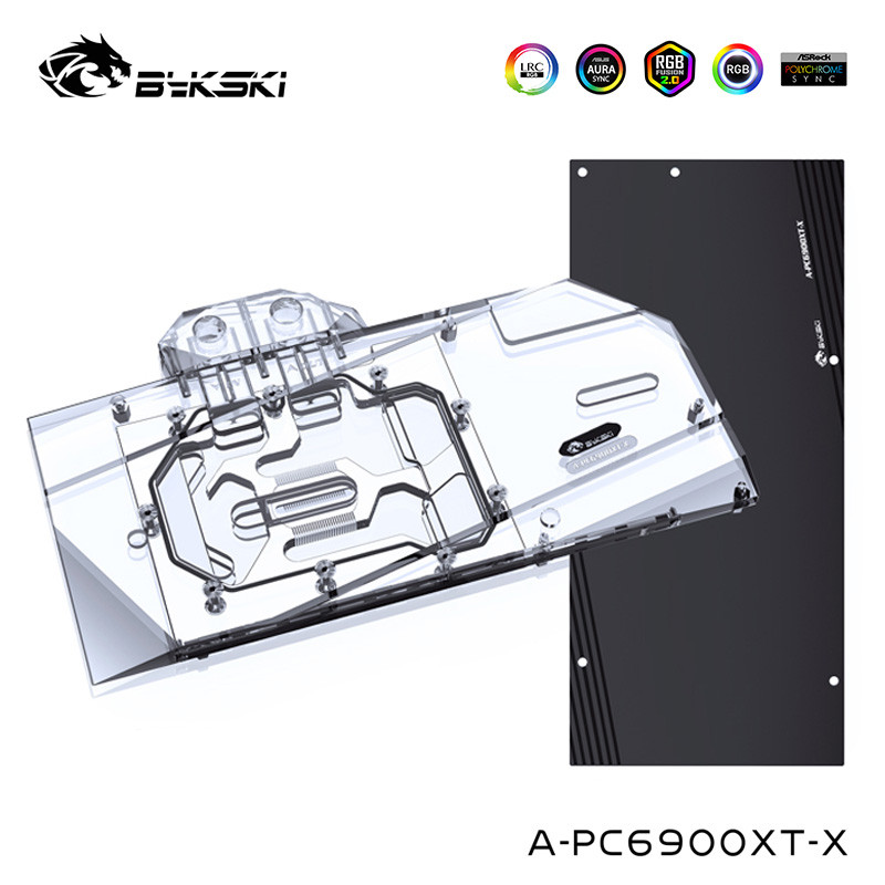 Jual Bykski Water Cooler Compatible PowerColor Radeon RX 6900XT /6800 ...