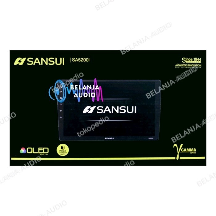 Jual Head Unit Android Sansui Alpha Beta Gamma series 9 Inch 10 Inch ...