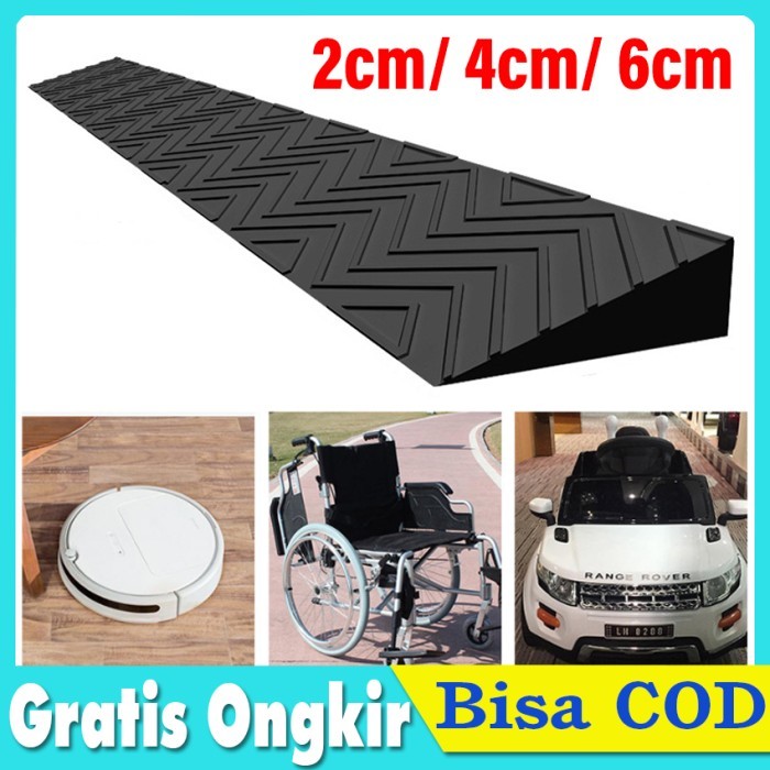 Jual Ramp Wheel Chair Ramp Kursi Roda Plastik Papan Tanjakan Sweeping ...