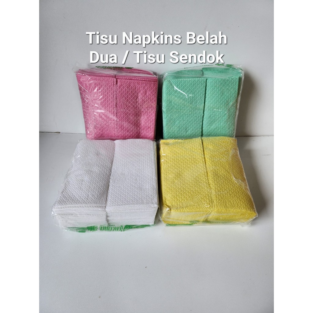 Jual Tissue Meja Makan Napkins Belah Dua l Tisu Rumah Makan Padang l ...