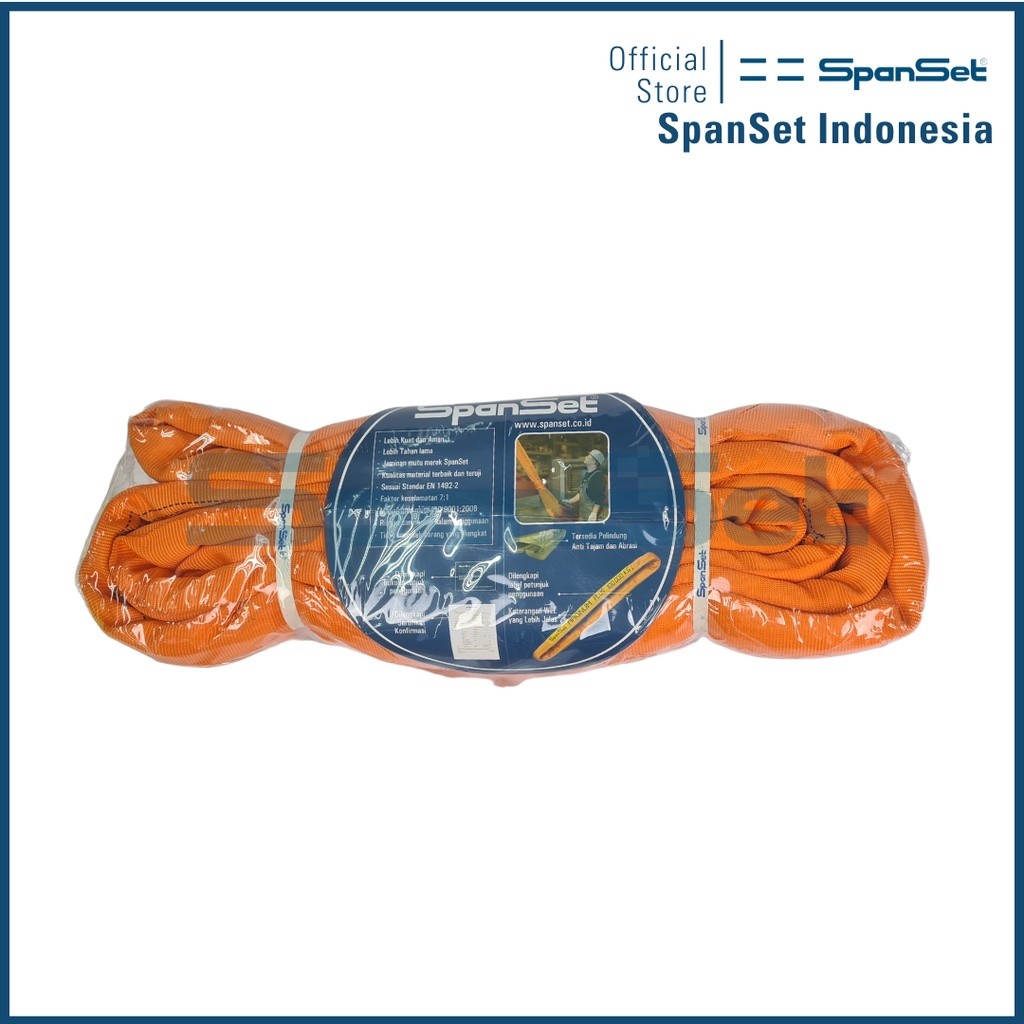 Jual Tali Angkat Setara Webbing Sling Round Sling Roundsling 15 Ton Spanset | Shopee Indonesia