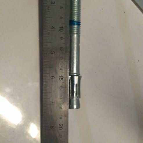 Jual HILTI DYNABOLT DINABOLT ANGKUR ANCHOR HSA M16 X 182MM | Shopee ...