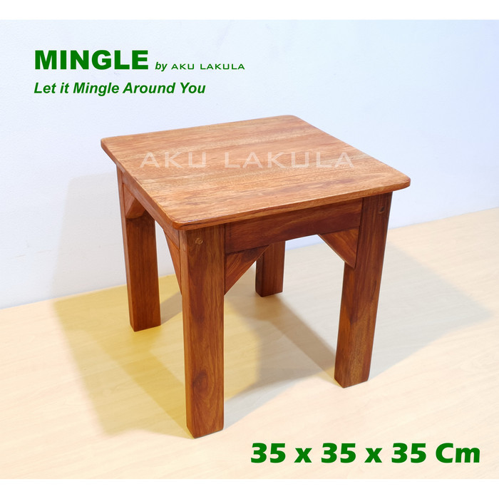 Jual Meja Ngopi Kayu Meranti, Coffee Table, Meja Sudut Serbaguna ...