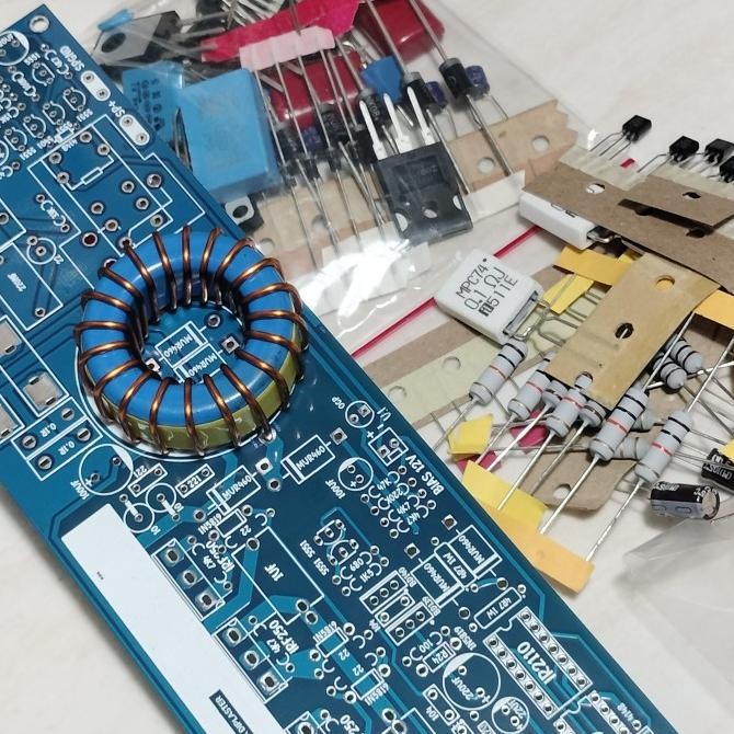 Jual Promo Paket DIY D2K Tiger 2000 Full fitur 2K Halfbridge PCB ...