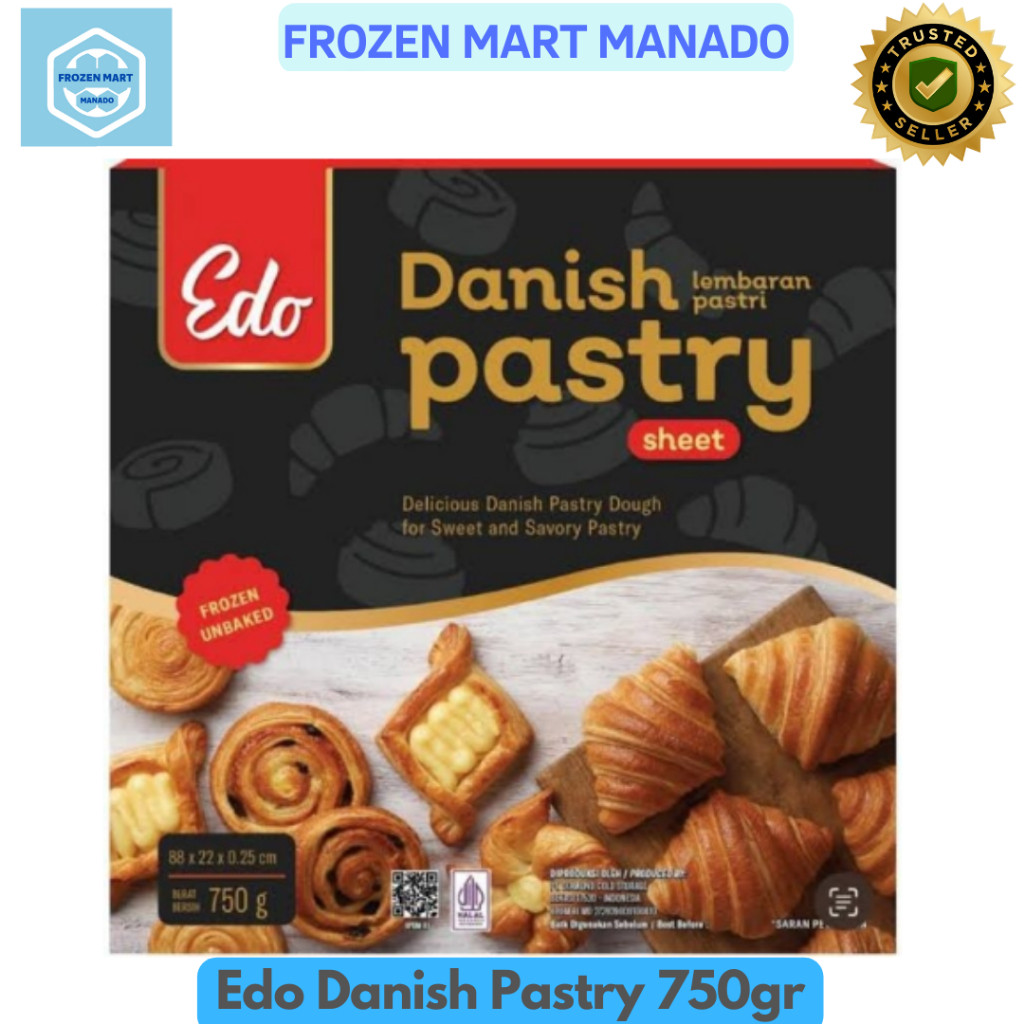 Jual Edo Danish Pastry 750gr - Frozen Mart Manado (Frozen Food Manado ...