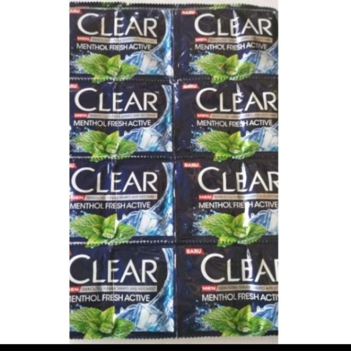 Jual 3 Renteng Shampo Clear / 72 Sachet Shampo Clear Varian Mix Terbaik ...