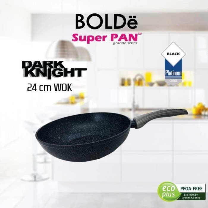 Jual Bolde Wok Pan 24 Cm Super Pan Seri Terbaru Dark Knight ( Full ...