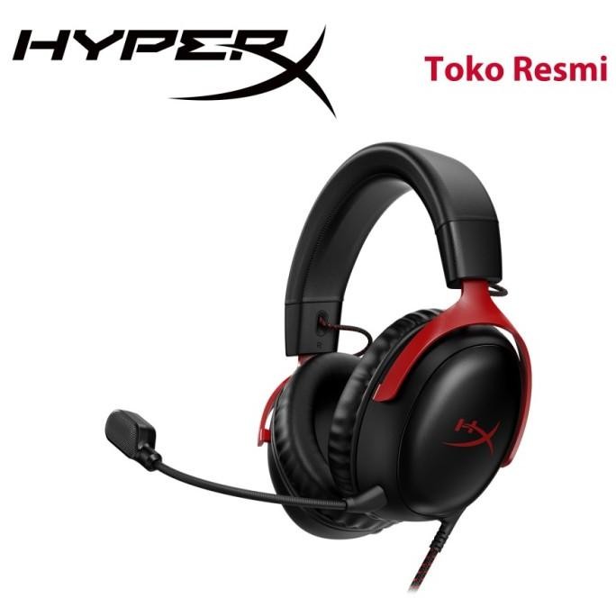 Jual HyperX Cloud 3 Cloud III Cloud3 DTS-X Spatial Gaming Headset Terlaris | Shopee Indonesia