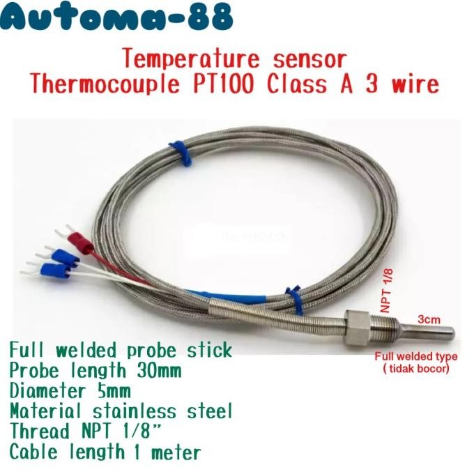 Jual Promo Temperature Sensor pengganti Thermocouple Autonics TW-N ...