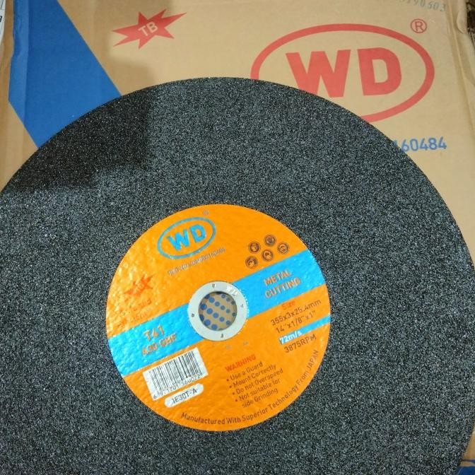 Jual sale! batu potong wd 14 inch /mata gerinda potong besi resibon ...