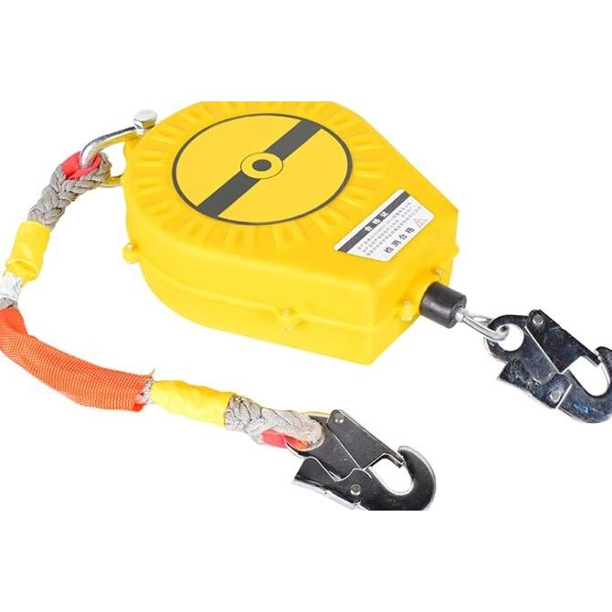 Jual Promo Retractable Lifeline Fall Arrester Safety Belt Body Harness ...