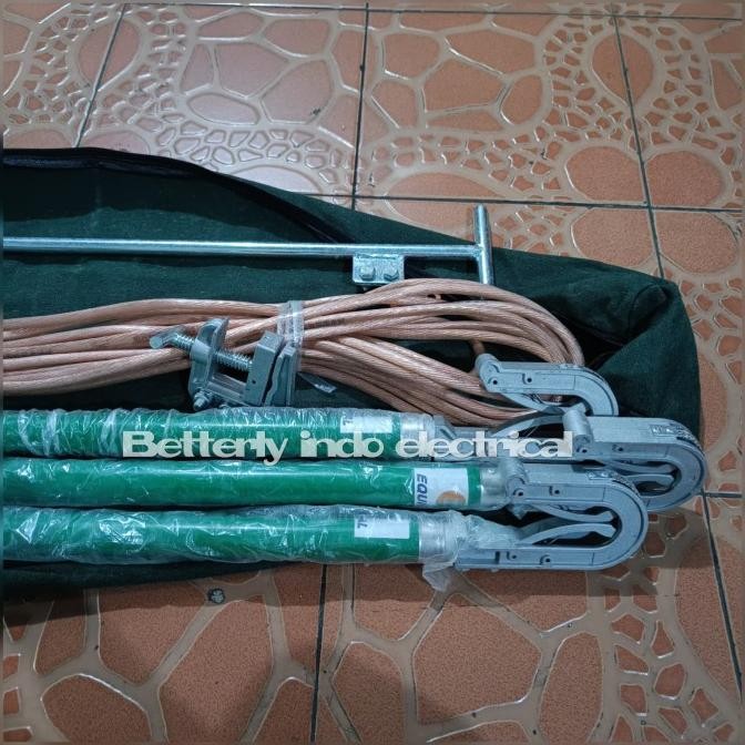 Jual Produk Baru!! Grounding Set 20 Kv Pln Grounding Stick 20 Up To 35 ...