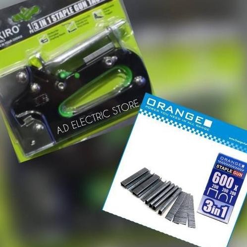 Jual Produk Baru!! steples 3 in 1 tekiro + isi steples Refill Stapler ...